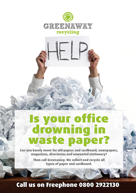 Flyer for document shredding business — Longbow Design and Marketing