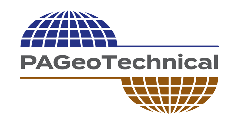 Logo for ground engineering company — Longbow Design and Marketing